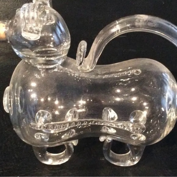 Holmegaard | Dining | Mid Century Danish Clear Glass Dog Decanter ...